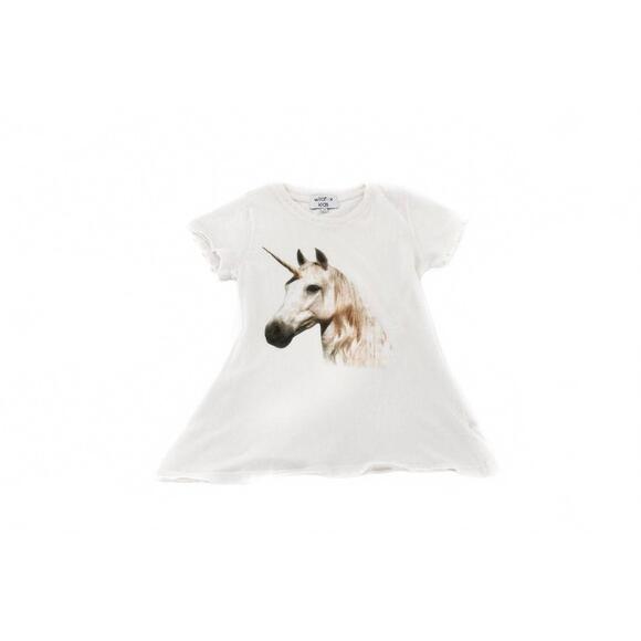 Wildfox | Shirts & Tops | New Wildfox Kids Unicorn Tshirt In Cream ...